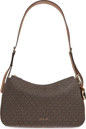 Michael Kors Femme, Sacs, Brun, Taille: ONE Size Sac bandouli&egrave;re moyen Nolita &agrave; logo signature