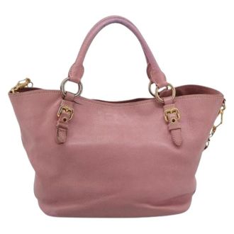 Miu Miu Sac &agrave; main doccasion - Femme - Pre-owned - Rose - Taille: ONE Size