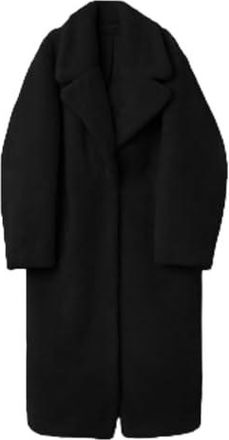 Generic 2026 Vestes pour femmes, manteaux dautomne et dhiver, manteau ample &agrave; manches longues, veste grande taille, d&eacute;contract&eacute;, chaud, en polaire synth&eacute;tique