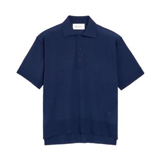Ami Homme, Tops, Bleu, Taille: S De Coeur Short Sleeve Polo