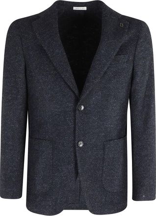 Breras Milano Napoli Jacket - - Jackets - Herren - Blau - 2XL