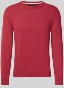 Marc O'Polo Regular Fit Strickpullover aus Baumwoll-Schurwoll-Mix