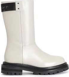 Caf&egrave;noir Bottines En Cuir Pour Femmes, Pour Femme, Couleur Blanc, Taille 35