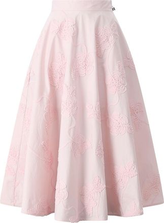 Rotate Midirock mit Blumendetails