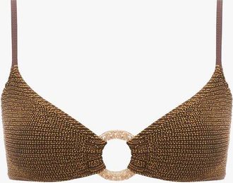 Bond-Eye Haut de maillot de bain froiss&eacute;