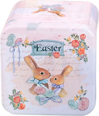 Generico S aus Messing f&uuml;r Ostern | mit f&uuml;r -S&uuml;&szlig;igkeiten, Metallbeh&auml;lter | zum Sammeln von Keksen, S&uuml;&szlig;igkeiten, Snacks zu Hause und Partys