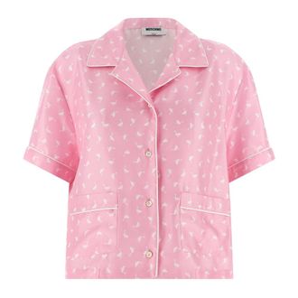 Moschino Damen, Nachtw&auml;sche & Lounge, Rosa, XSGr&ouml;&szlig;e