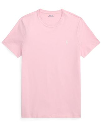 Ralph Lauren Softes T-Shirt mit kleiner Pony-Stickerei, Custom Slim Fit in