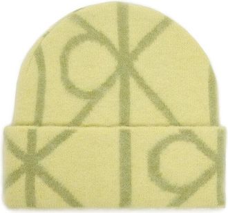 Calvin Klein Mütze Emblem Aop Brushed LV04D8071G Grün