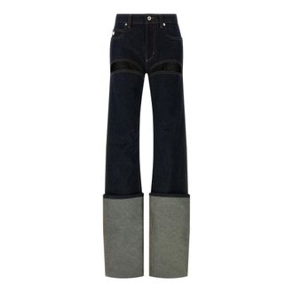 Jean Paul Gaultier Femme, Jeans, Bleu, Taille: W25 The Cut-Out Jeans