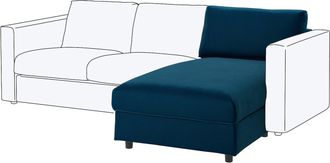 IKEA VIMLE Récamierenelement