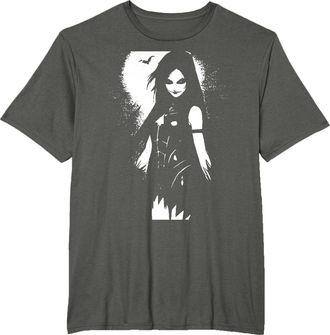 Jimbeels Dark Art Okkulte Gothic Batcave Girl Post Punk Batcaver T-Shirt
