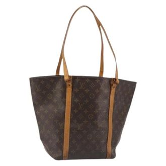 Louis Vuitton Sac fourre-tout Monogram en toile Pre-owned - Femme - Pre-owned - Brun - Taille: ONE Size