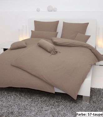 Janine Bettwäsche Piano 0125 Taupe - 57