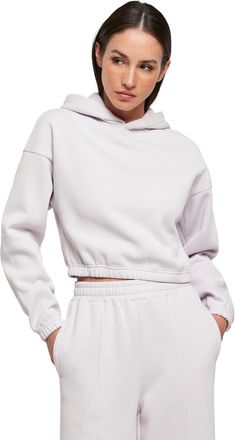 Urban Classics Damen Kapuzenpullover Ladies Short Oversized Sweat Hoody softlilac 3XL