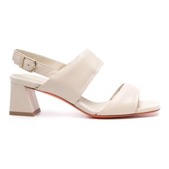 Santoni Elegante beige Leder Pumps - - Shoes - Damen - Beige - 35 1/2 EU