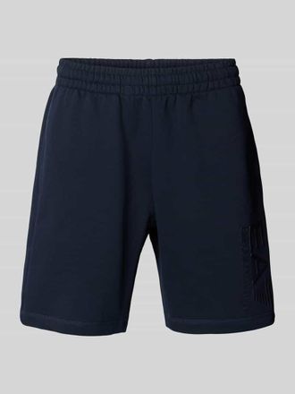 Emporio Armani Sweatshorts mit elastischem Bund Modell TRAIN