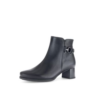 Gabor Damen Ankle Boots, Frauen Stiefeletten,Moderate Mehrweite (G),uebergangsschuhe,uebergangsstiefel,Stiefel,schwarz (Mic/CDF),42 EU / 8 UK