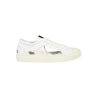 Vivienne Westwood Baumwoll Canvas Sneakers - - Shoes - Damen - Wei&szlig; - 40 EU