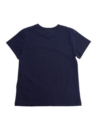 Moschino Boys T-Shirt Blue Cotton T-Shirts And Polos