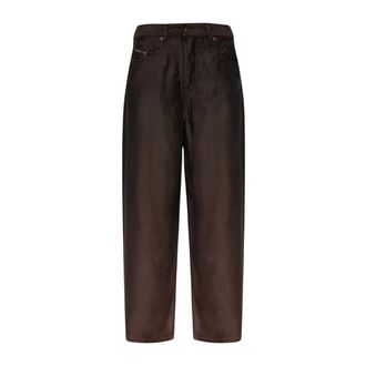 Diesel Wide Jeans - - Jeans - Damen - Braun - W25 L30
