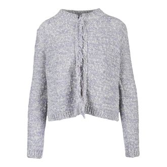 Emme Di Marella Emme DI Marella, Damen, Strickwaren, Lila, LGr&ouml;&szlig;e