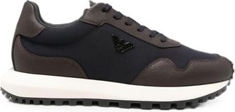 Emporio Armani Baskets &agrave; logo Emporio Armani
