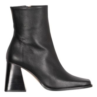 Alohas Bicolor Lederstiefel - Stein Beige Schwarz - - Shoes - Damen - Schwarzk - 36 EU