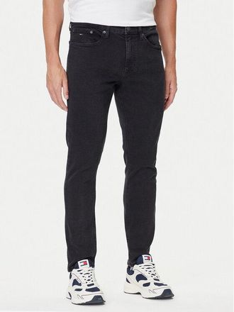 Tommy Jeans Jeans Austin DM0DM21232 Schwarz Slim Fit