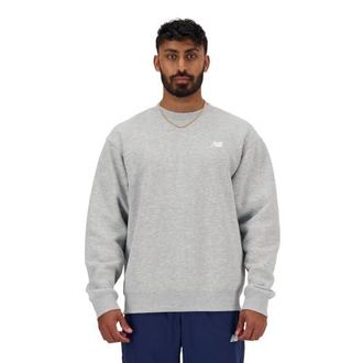 New Balance Sport Essentials Fleece Crew Sweatshirt pour Homme Athletic Grey S