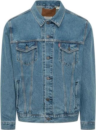Levi's Homme, Vestes, Bleu, Taille: XL The Trucker Jacket