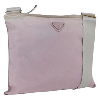 Prada Pre-owned Vintage Nylon Crossbody Bag - - Pre-owned - Damen - Rosa - ONE SIZE