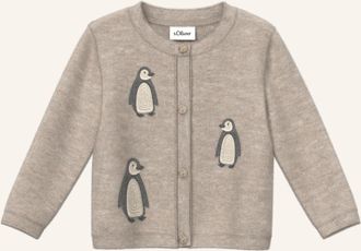 s.Oliver S.Oliver Strickjacke braun