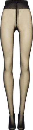 Wolford Individual 10 Back Seam Tights - - Underwear - Damen - Schwarzk - L