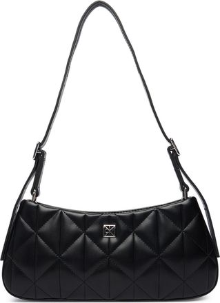 Calvin Klein Handtasche Calvin Klein Quilted Small Shoulder Bag LV04F3327G Schwarz