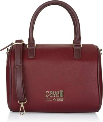 Cavalli Zeitlose Damen Tasche Stil - - Bags - Damen - Rot - ONE SIZE