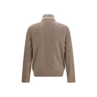 Moose Knuckles Hybrid Down-Knit Jacket - Beige