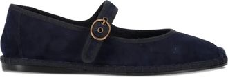 Polo Ralph Lauren ballerines &agrave; boucle - Bleu