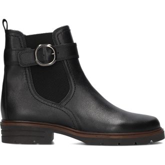 Gabor Stylische schwarze Stiefeletten - - Shoes - Damen - Schwarzk - 35 1/2 EU