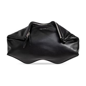 Alexander McQueen Manta G&uuml;rteltasche - - Bags - Herren - Schwarzk - ONE SIZE