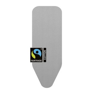 Brabantia 136702 Baumwollbezug 124 x 45 cm mit Metallbeschichtung und 2 mm Schaumstoff