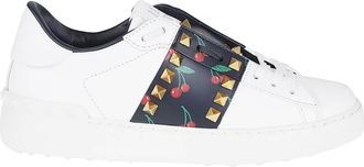 Valentino Garavani Femme, Chaussures, Blanc, Taille: 36 EU Rockstud Untitled Baskets