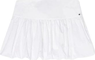 A|X Armani Exchange Femme, Jupes, Blanc, Taille: 32 FR Regular Mini Skirt