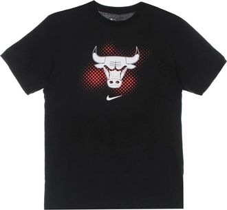 Nike Chicago Bulls Logo Tee Schwarzes T-Shirt - - Sport - Herren - Schwarzk - XL