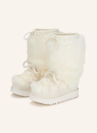 UGG Schn&uuml;rboots Classic Tall Chalet weiss