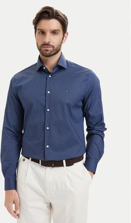 Tommy Hilfiger Hemd MW0MW43756 Dunkelblau Regular Fit