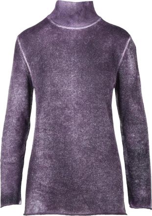 Alpha Studio Femme, Pulls, Violet, Taille: 40 FR Lupetto Turtleneck