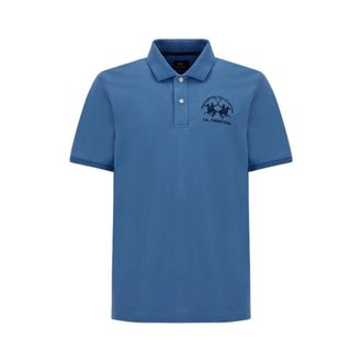 La Martina Homme, Tops, Bleu, Taille: S Miguel Essential Polo
