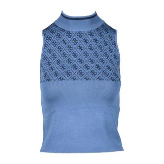 Guess Damen, Oberteile, Blau, XSGr&ouml;&szlig;e