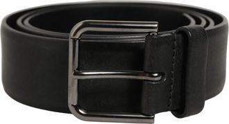 Dolce & Gabbana Calf Leather Classic Belt - Black
